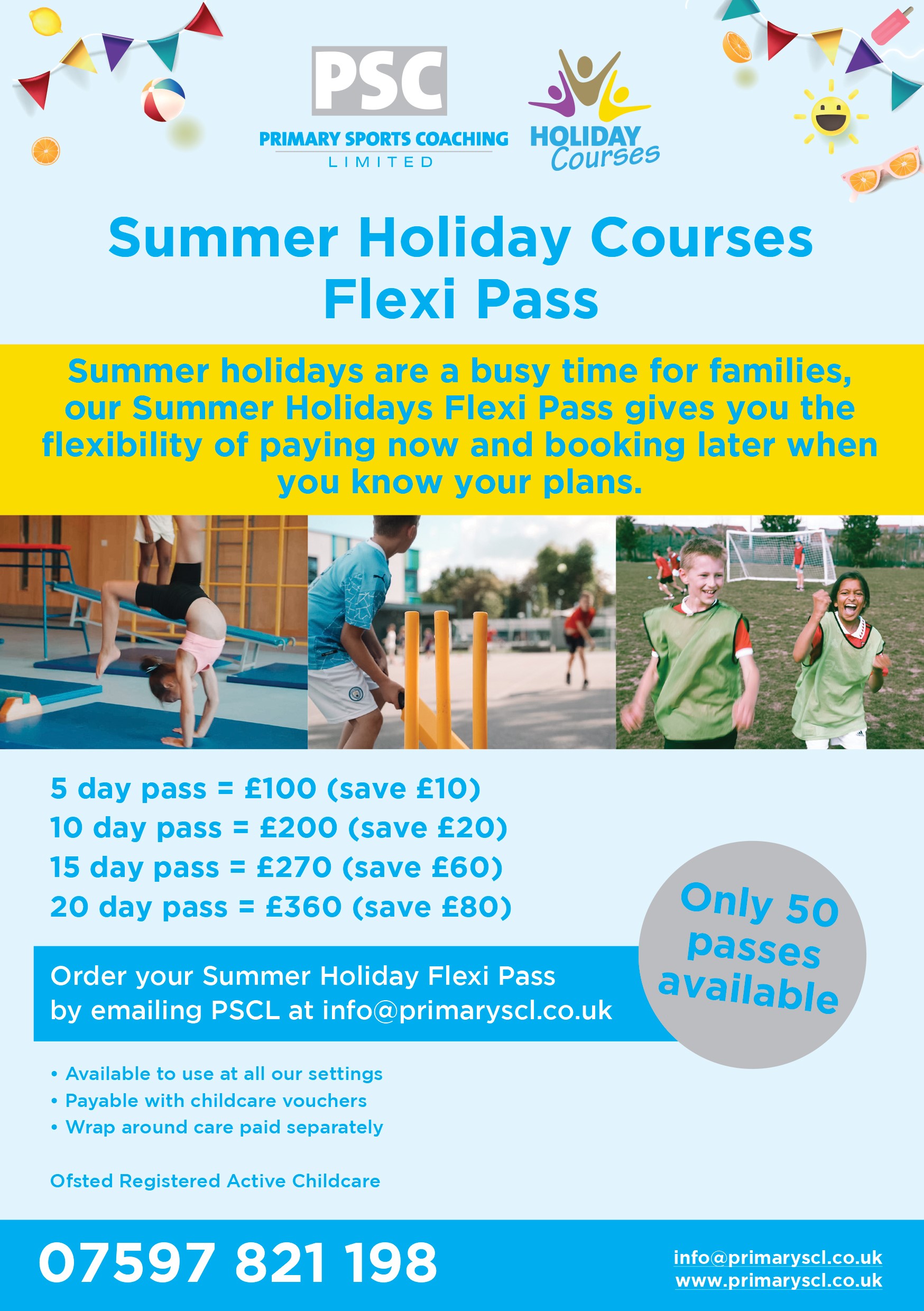 Holiday Courses | Primary Sports Coaching